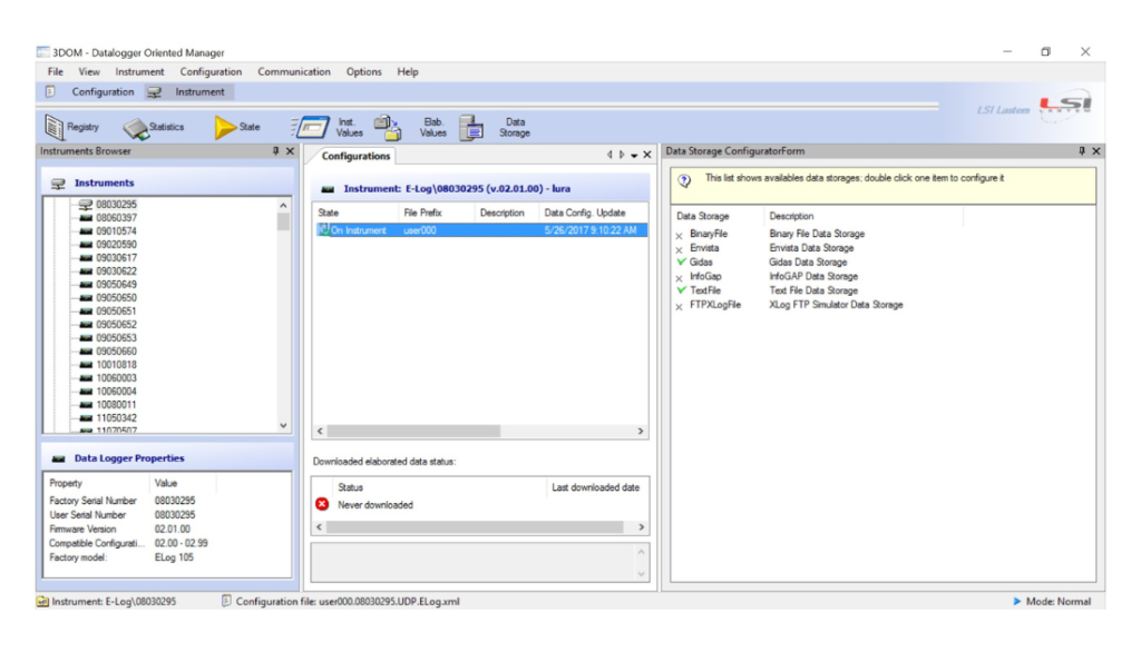 3DOM data management applications - LSI LASTEM